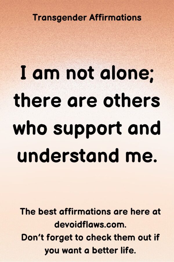 120 Powerful Transgender Affirmations to Repeat Daily