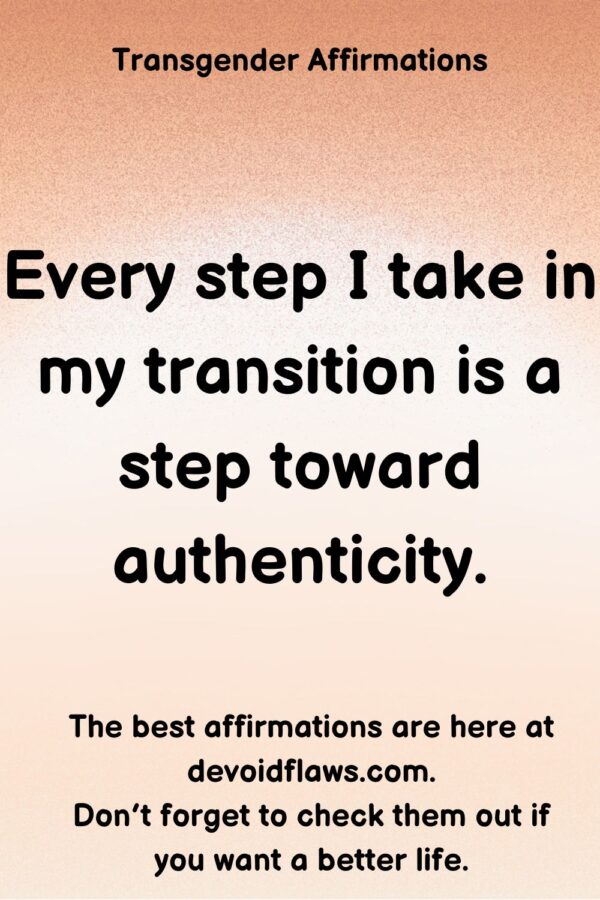 120 Powerful Transgender Affirmations to Repeat Daily