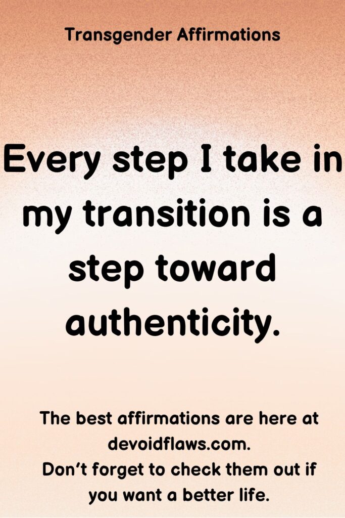 120 Powerful Transgender Affirmations to Repeat Daily