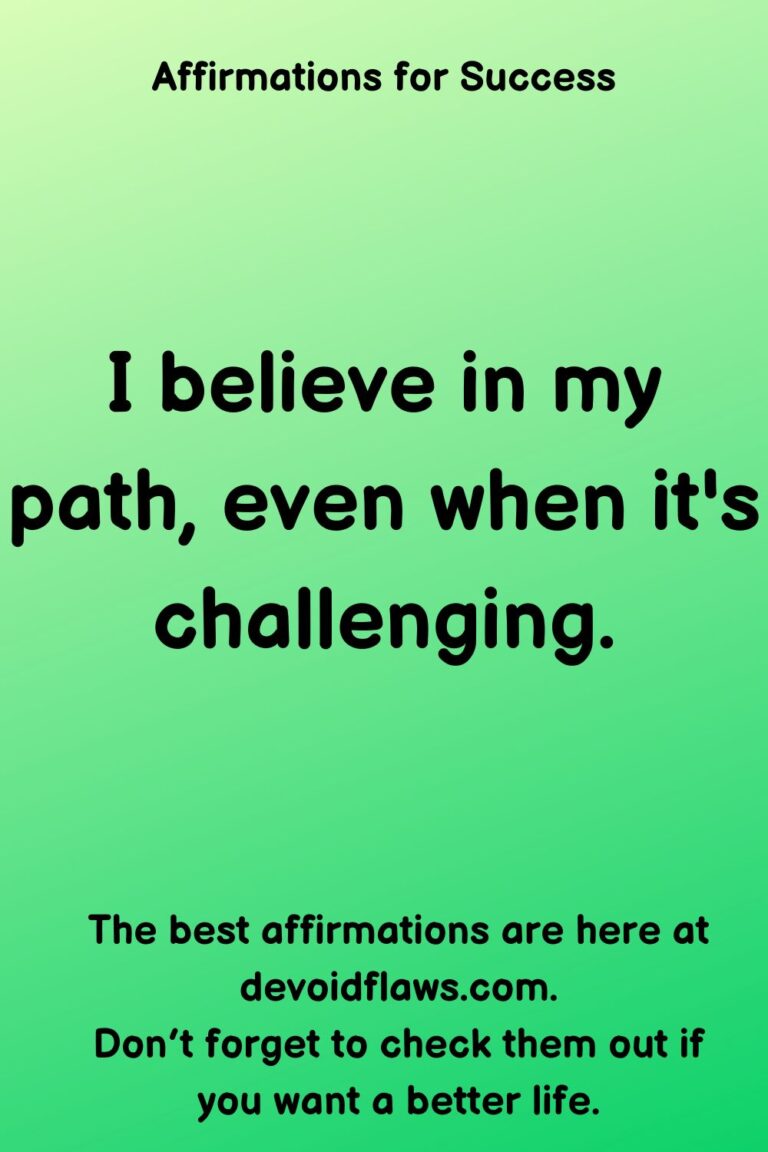 100 Self-Affirmations to Achieve Success in Life