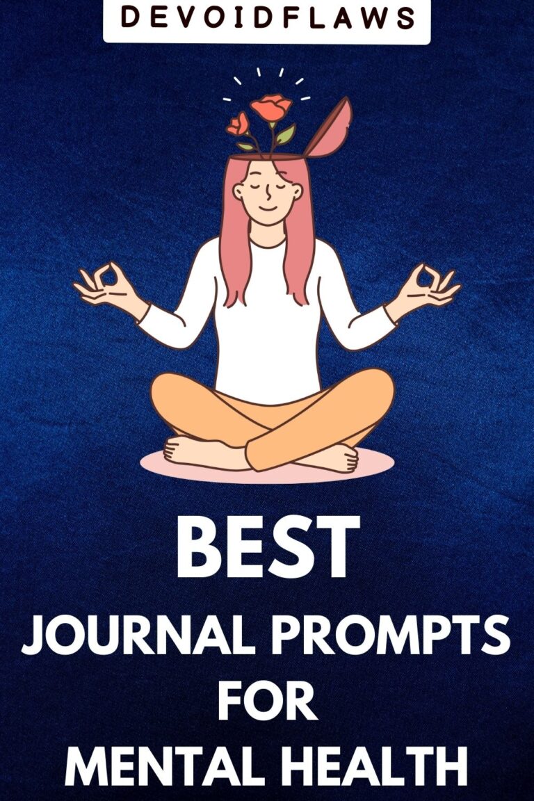 40 Journal Prompts For Improving Your Mental Health