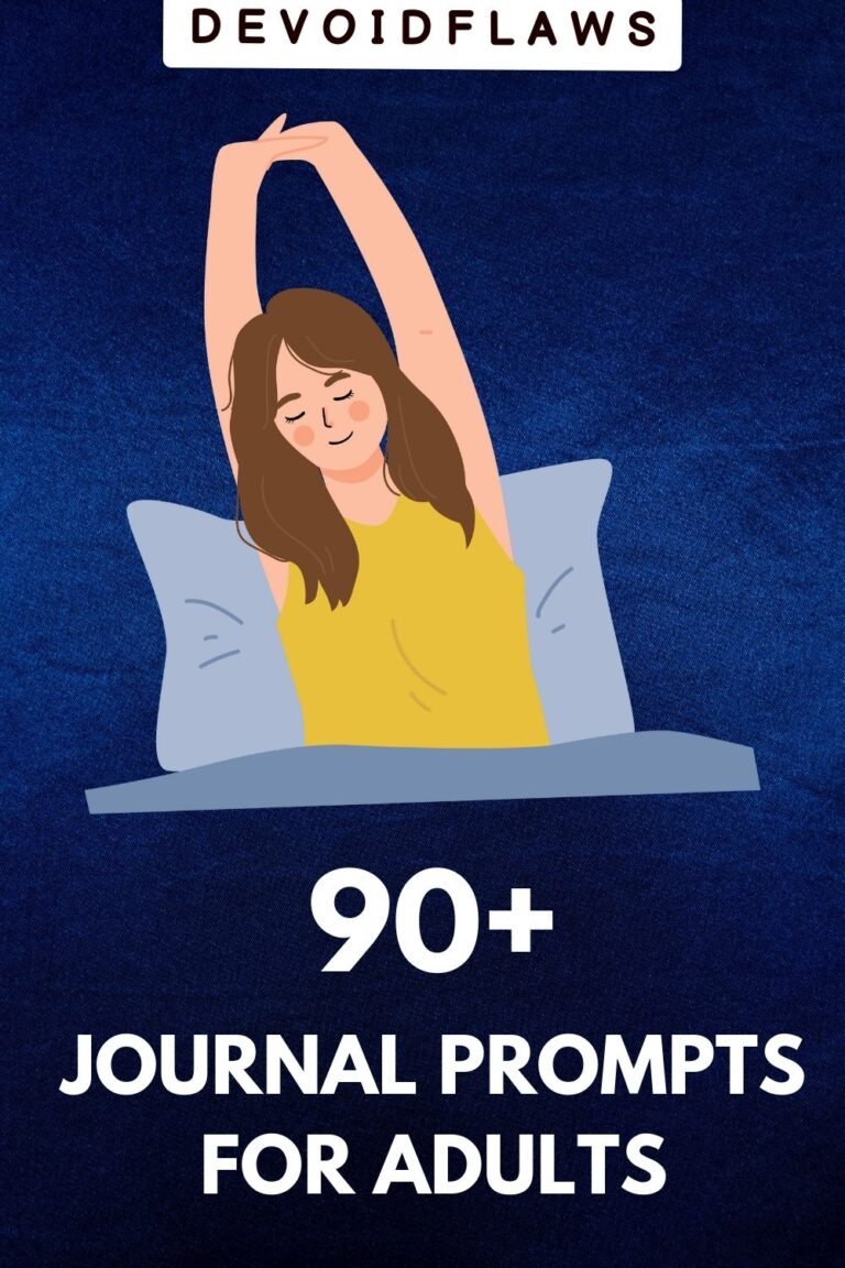 96 Journal Prompts For Adults