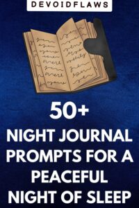 56 Night Journal Prompts For Peaceful Bedtime Thoughts
